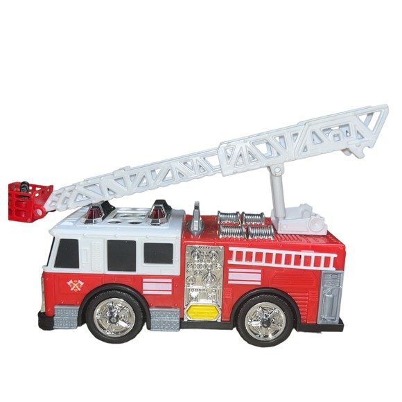 Toys | Driven Small Toy Emergency Vehicle Fire Engine Truck Mini Rescue ...